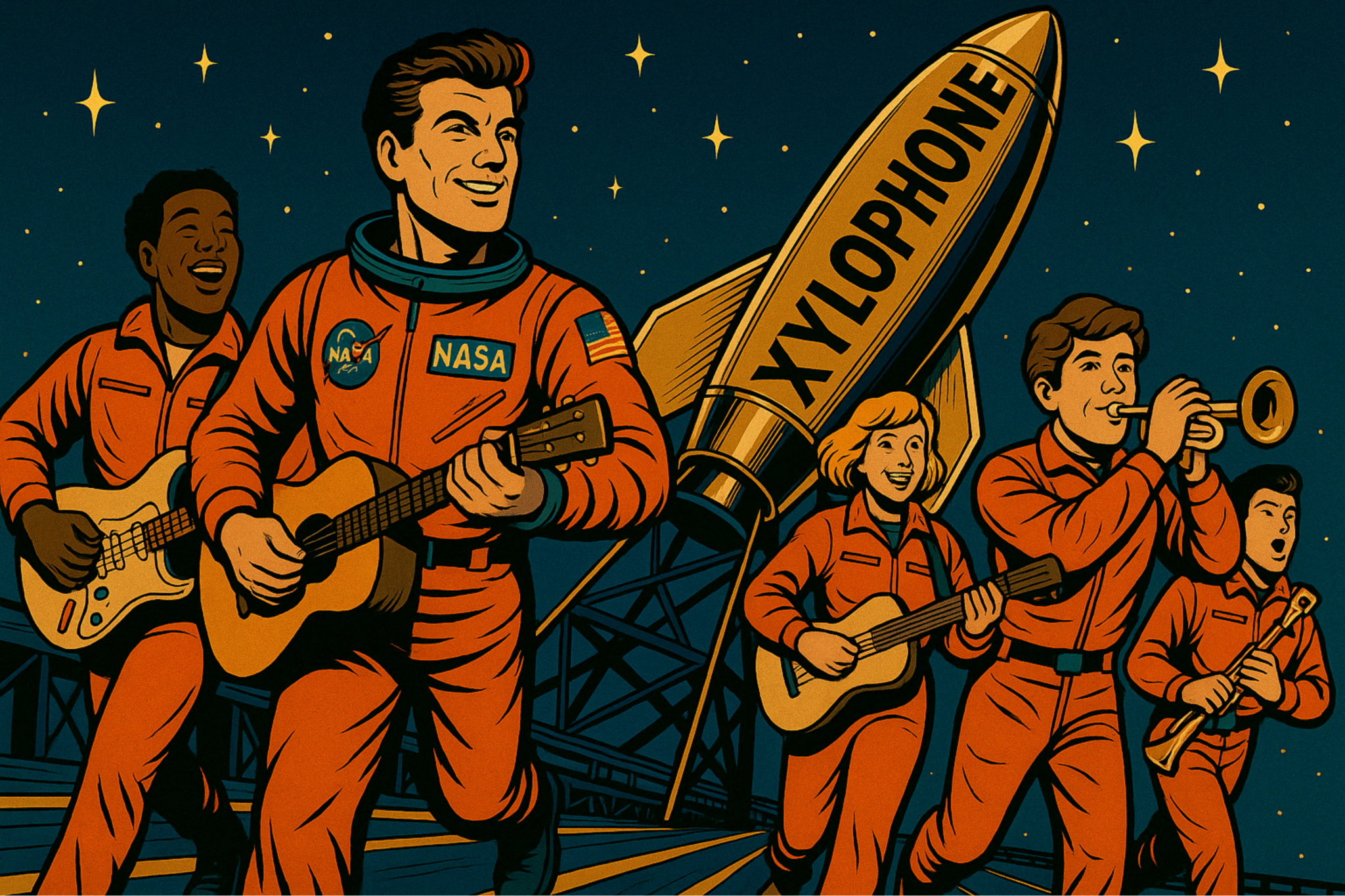 Blast Off! | A Completely Improvised Rock n’ Roll Comedy | Guest Star Comedian: Moe Singleton ...